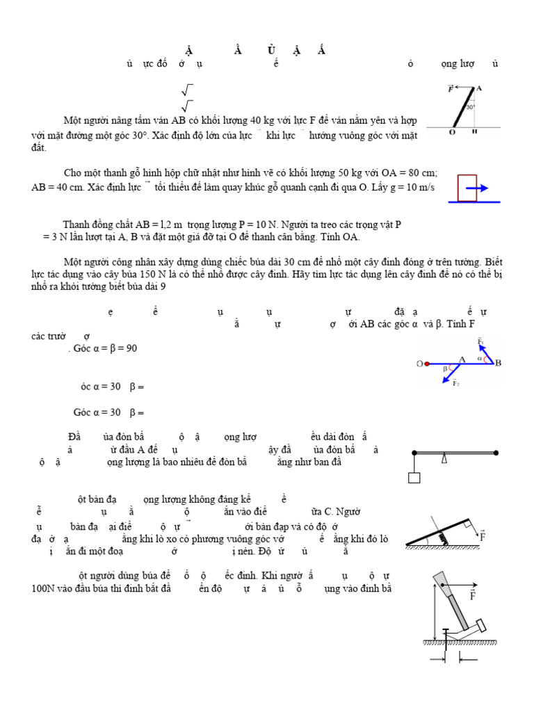 Can Bang Cua Vat Ran | PDF