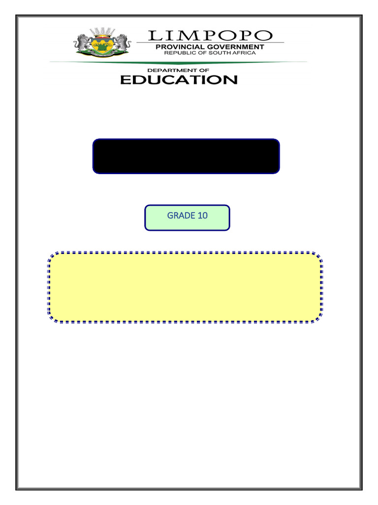 AGRS Grade 10 P2 Memo NOV 2024 Eng | PDF | Soil | Cell (Biology)