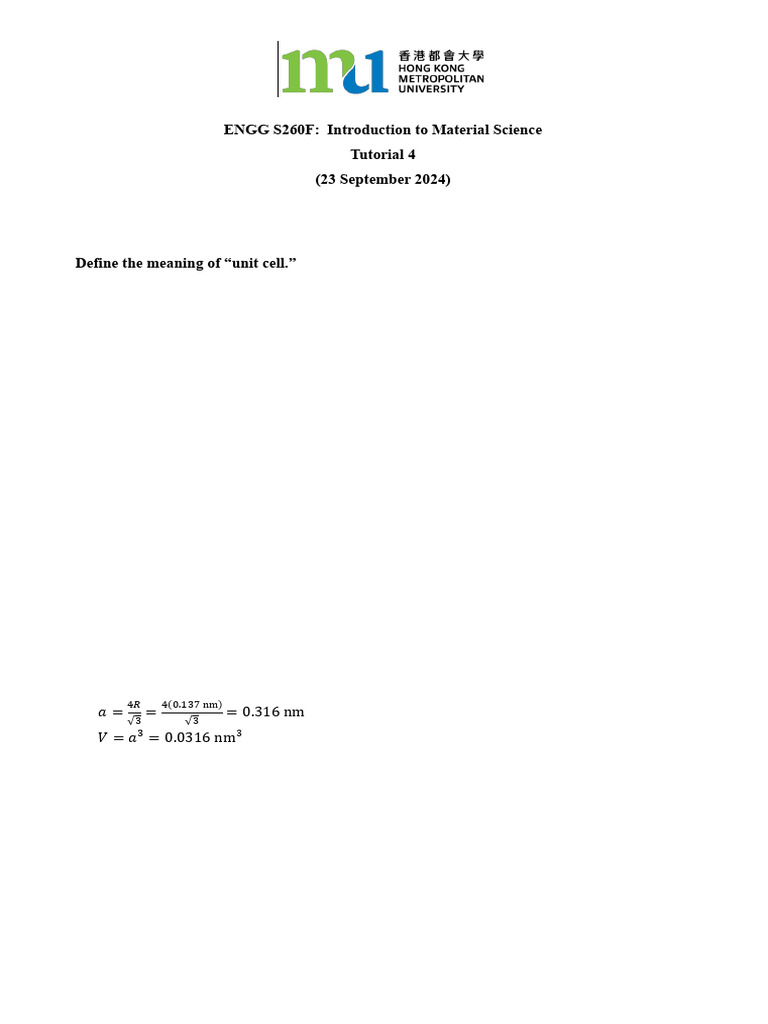 Tutorial 4 Solution Pdf