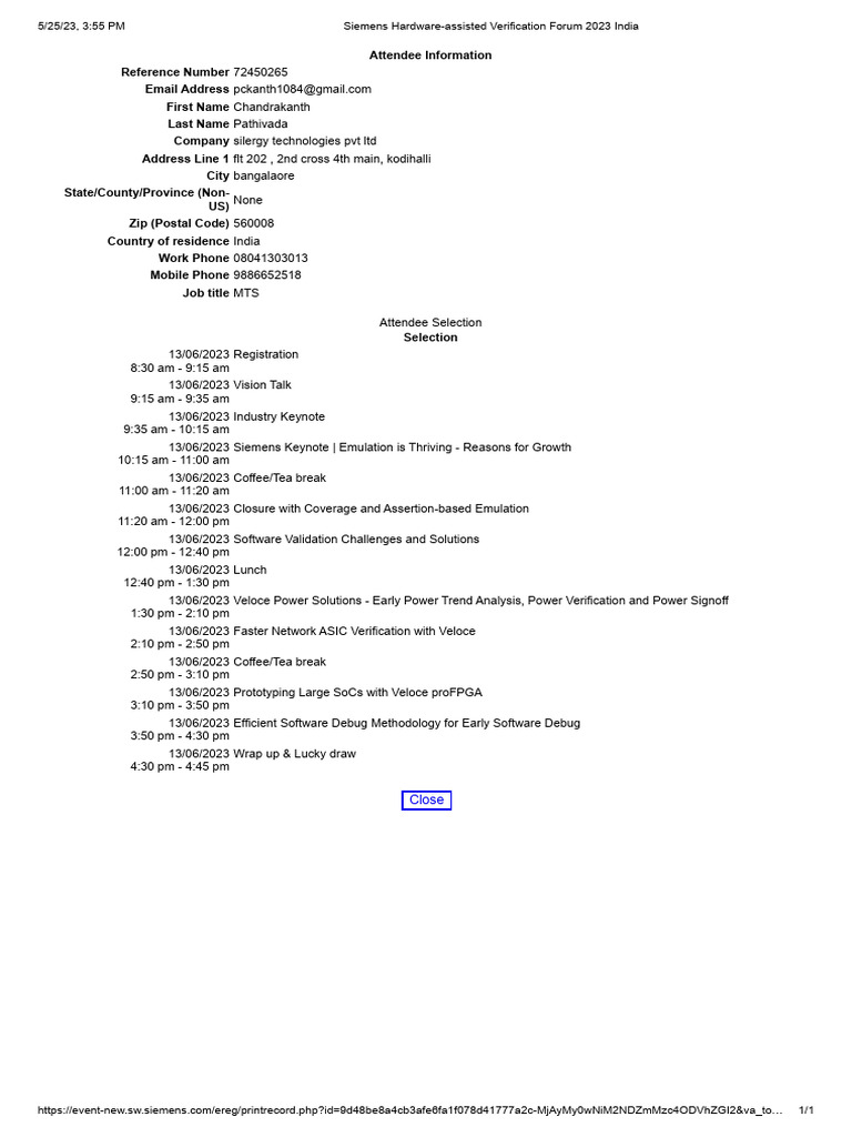 Siemens Hardware-Assisted Verification Forum 2023 India | PDF ...