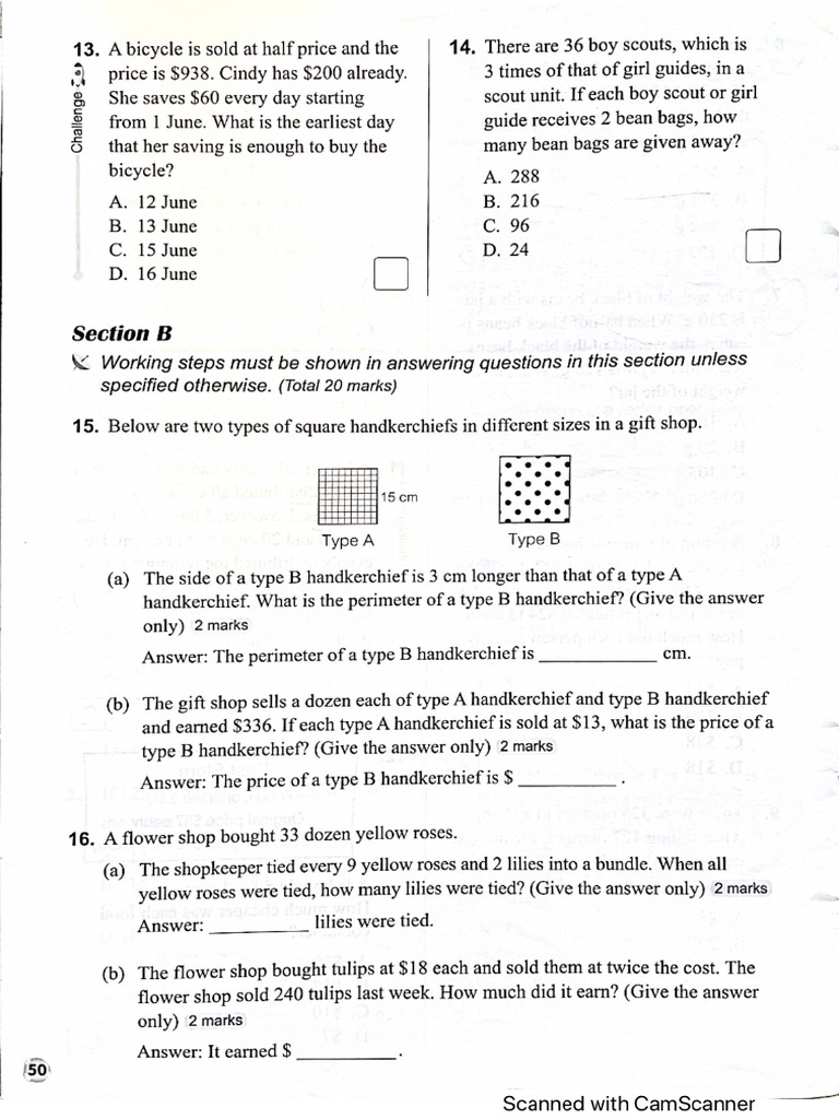 HKAT PreS1 P4 Extra | PDF