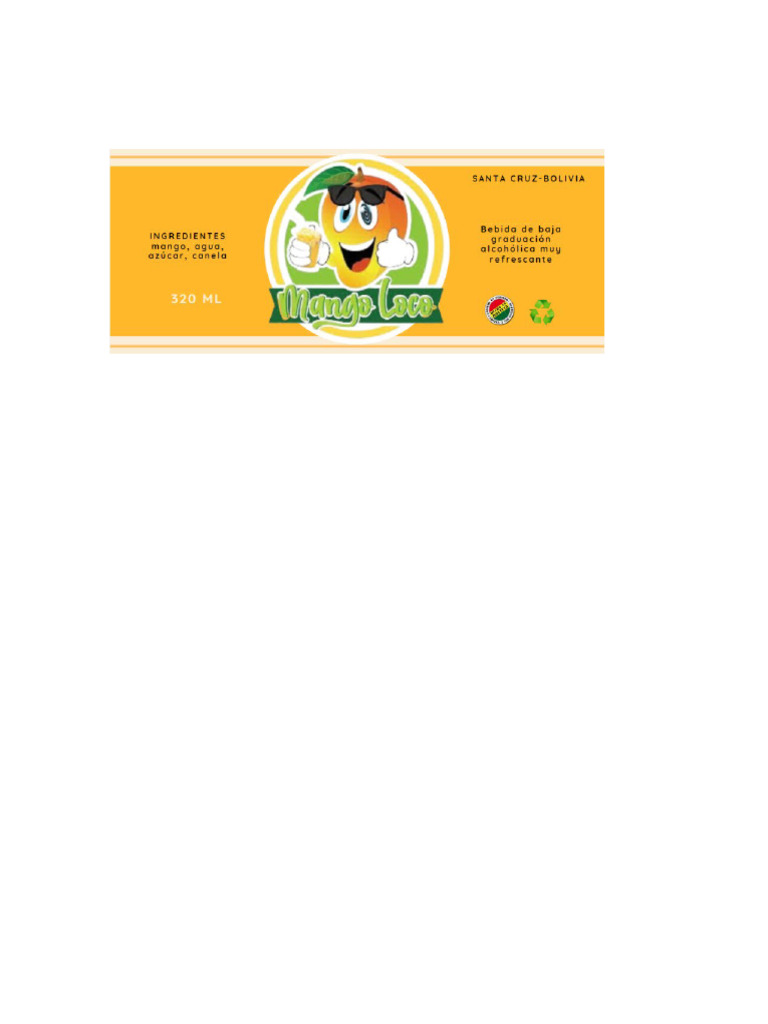 Etiqueta de Mango | PDF