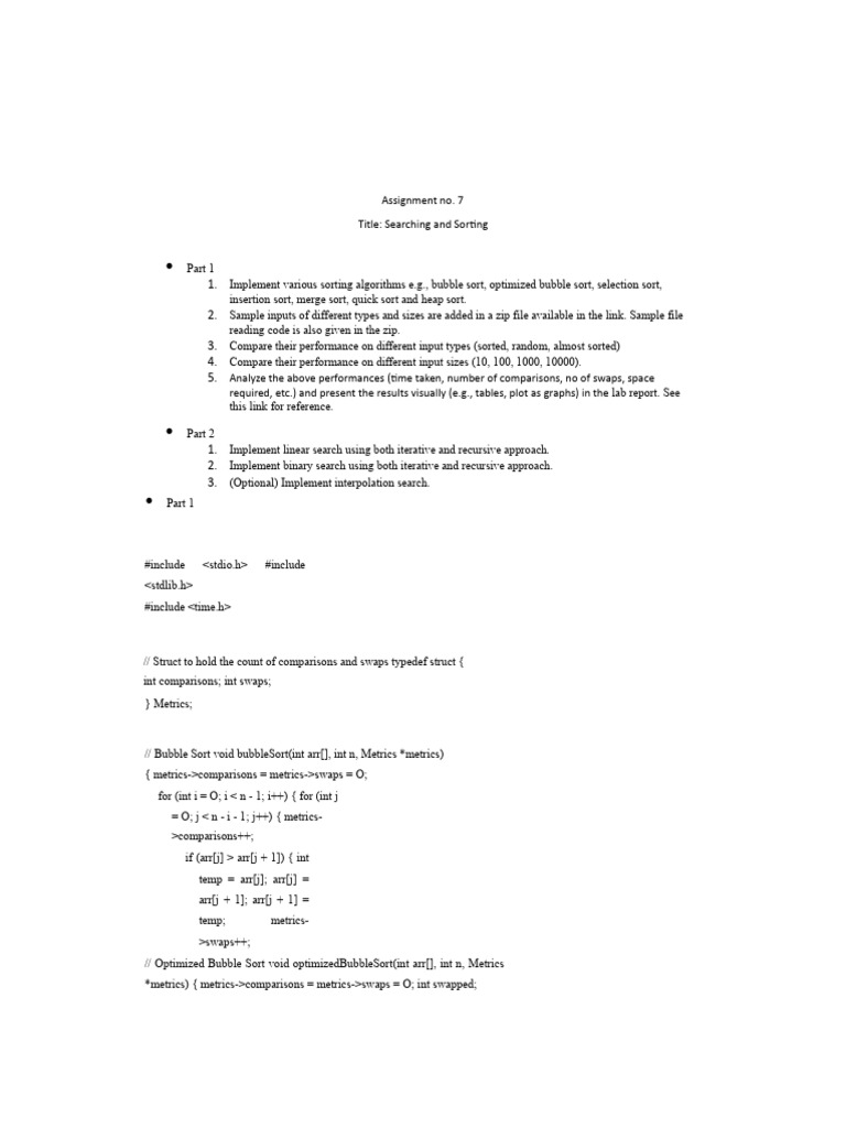 7 Searching and Sorting | PDF | Applied Mathematics | Theoretical Computer Science