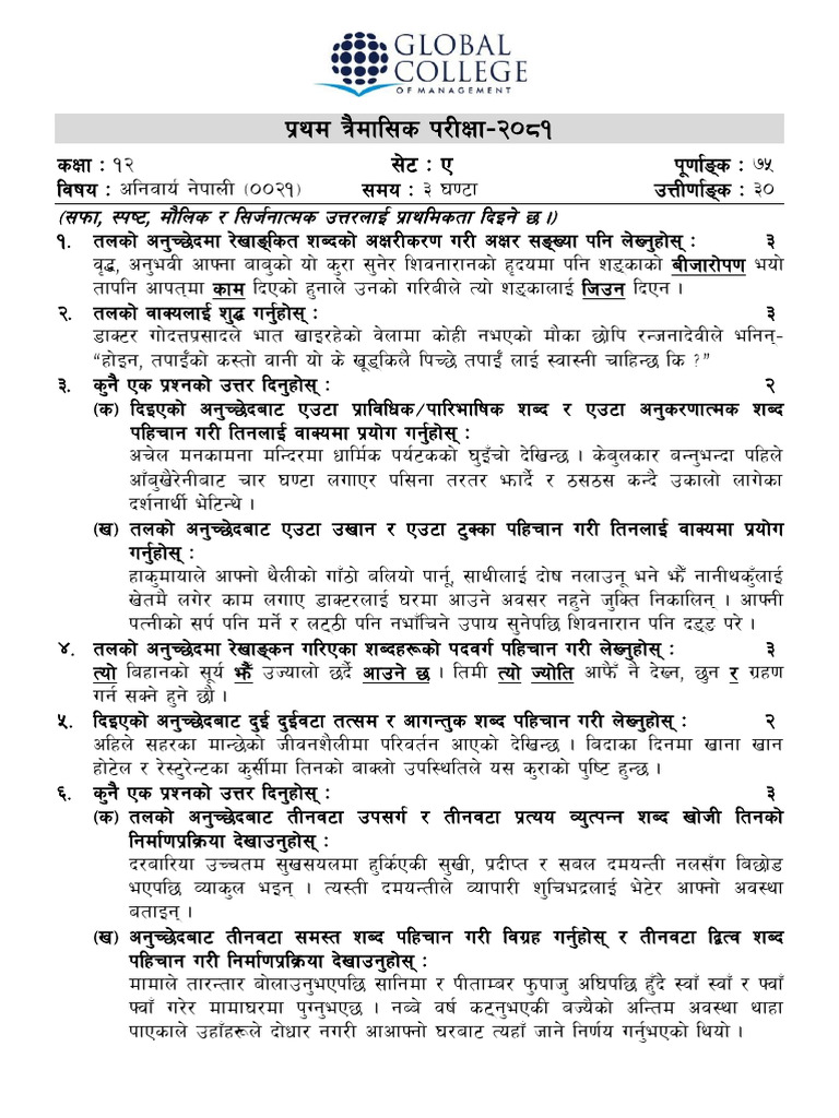 Nepali C Programming Overview | PDF