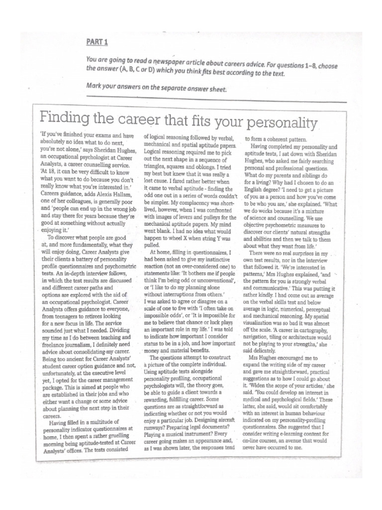 FCE Foundation Library Pack 10 With Answers | PDF