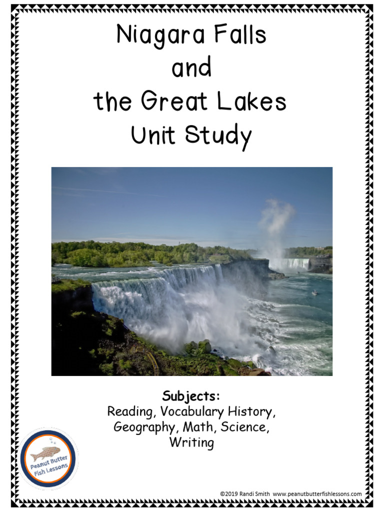 Niagara Falls & Great Lakes Unit Study | PDF | Lake Huron | Great Lakes
