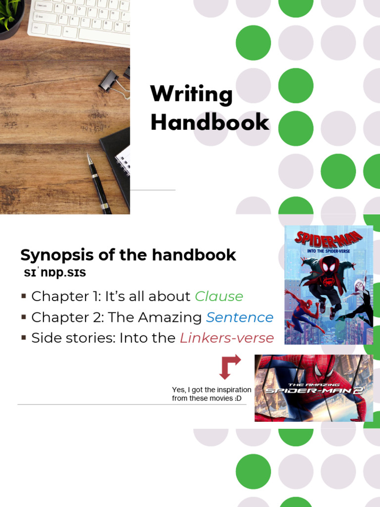 Writing Handbook | PDF | Semantics | Semantic Units