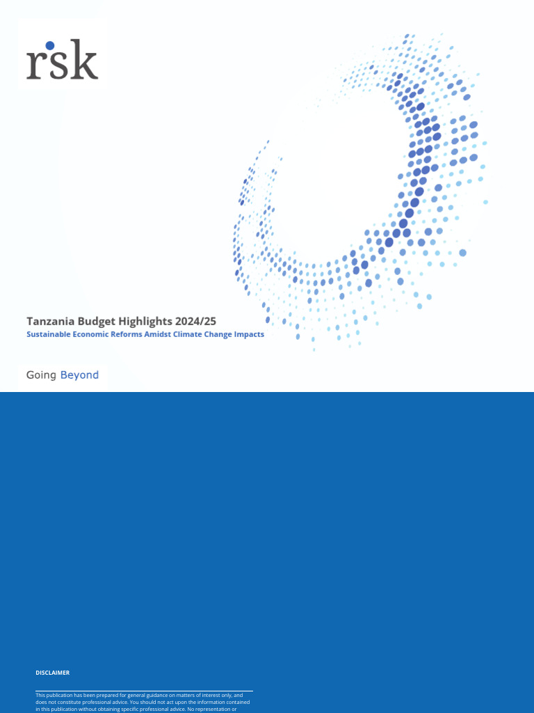 RSK - Budget Highlights 2024-25 | PDF | Taxes | Value Added Tax