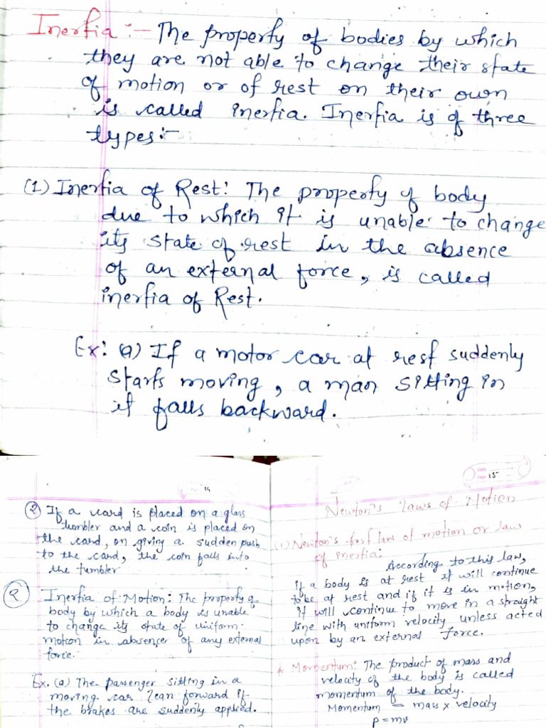 Unit 2 Force and Circular Motion English | PDF | Mechanics | Physical ...