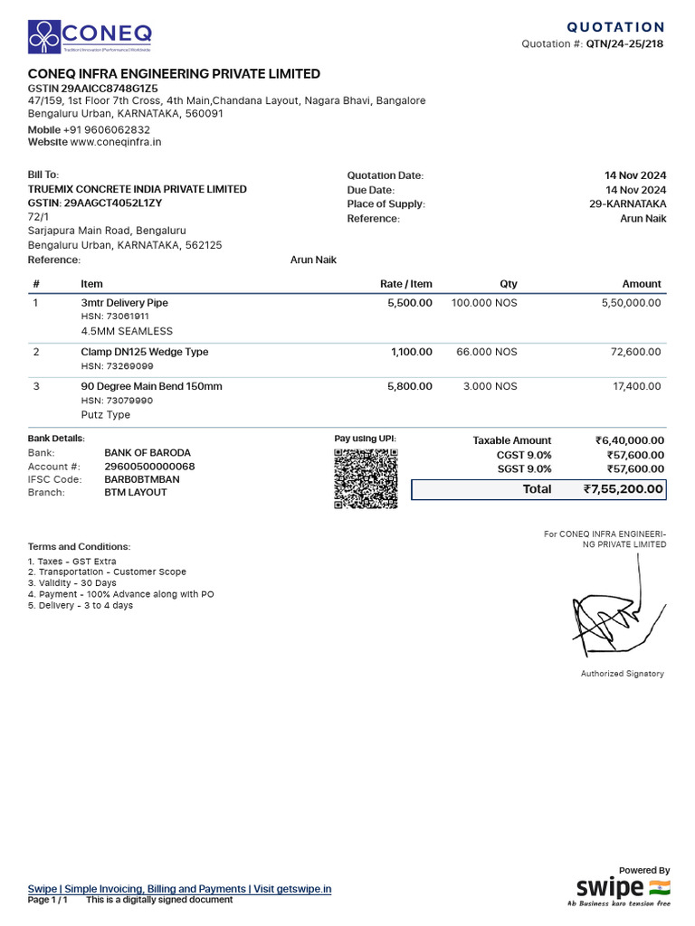 QTN 218 TRUEMIX Seamless | PDF | Taxation | Government Finances