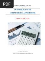 Cours de Comptabilité Des SFD | PDF | Comptabilité analytique | Comptabilité