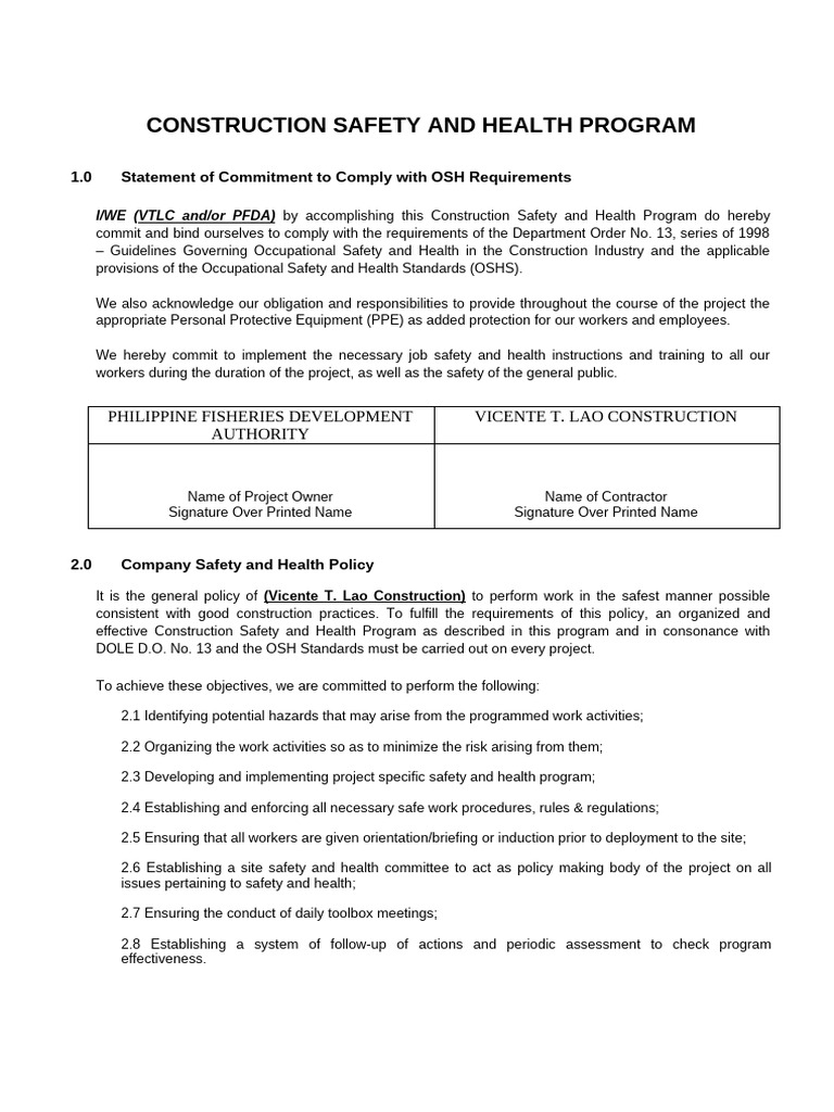CSHP Comprehensive - T2 | PDF | Personal Protective Equipment ...