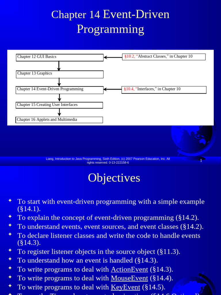 Event Driven Programming Pdf Class Computer Programming Method Computer Programming 8845