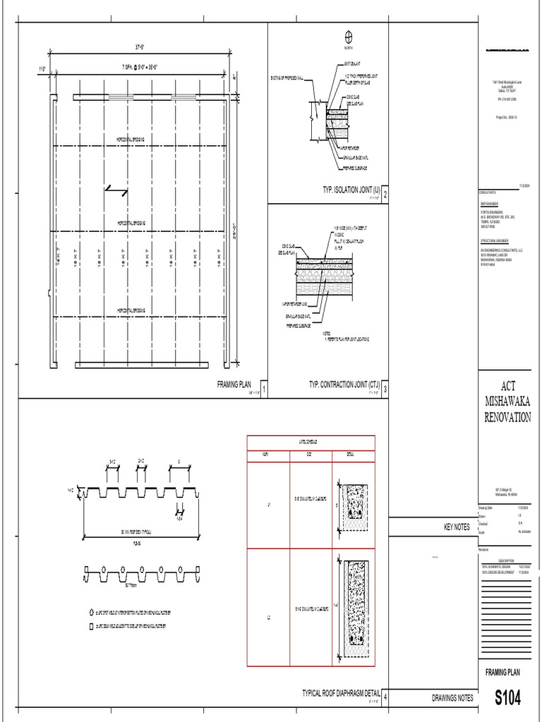 Framing Plan | PDF | Materials | Building Materials