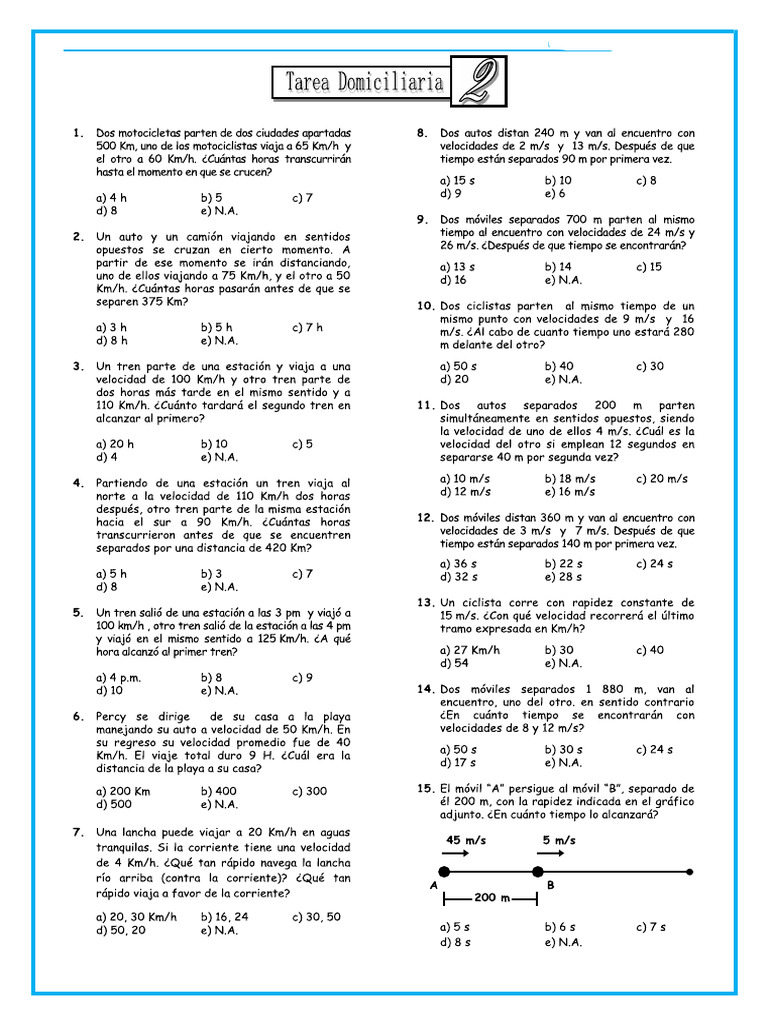 Moviles - Tarea 2do Sec | PDF