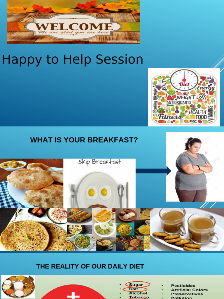 Happy To Help Session (Updated) | PDF | Weight Loss | Clinical Medicine