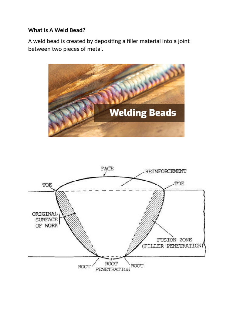 What Is A Weld Pool in Welding | PDF