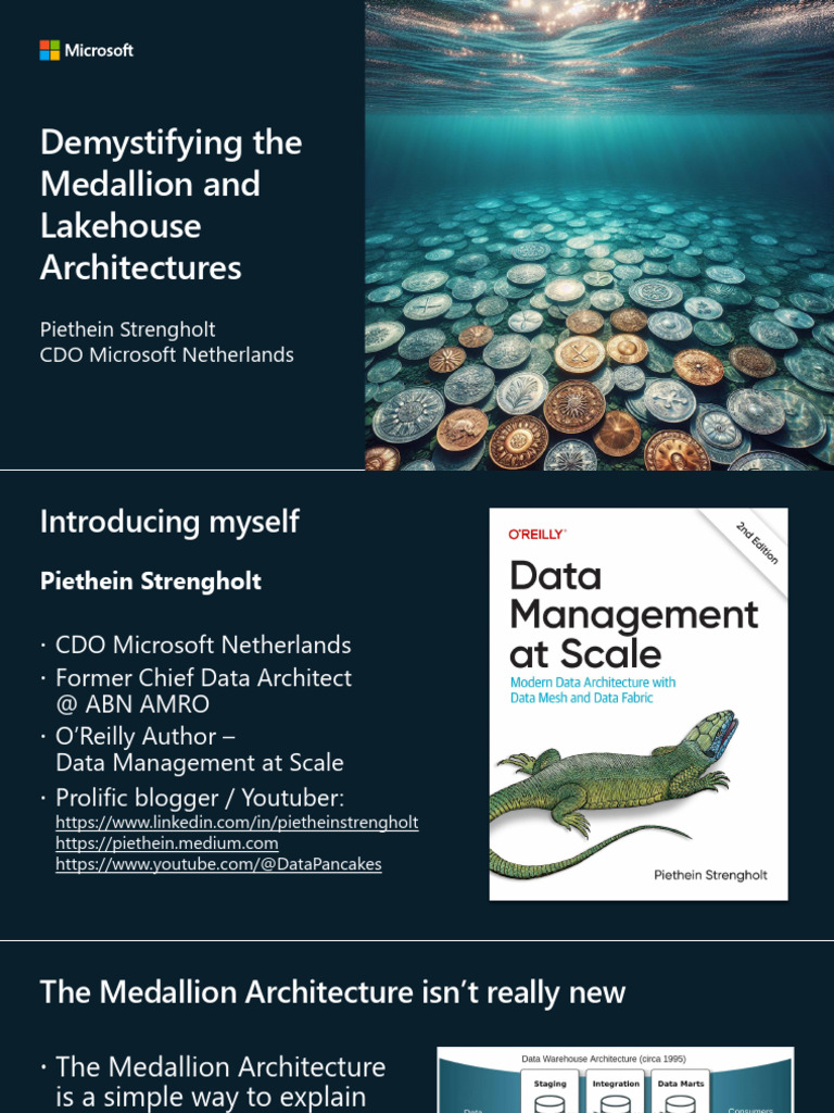 Medallion Lakehouse Architecture Explained | PDF | Data Warehouse ...