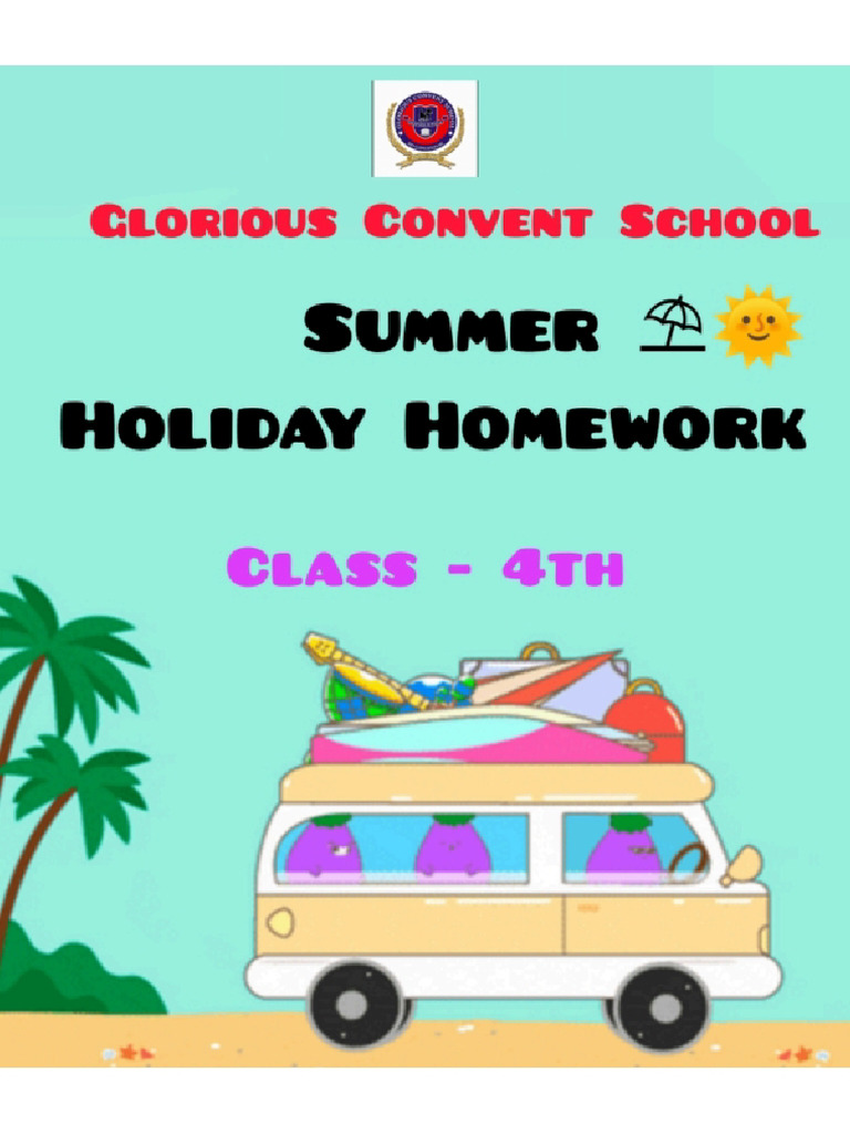 Summer ? Holiday Homework | PDF