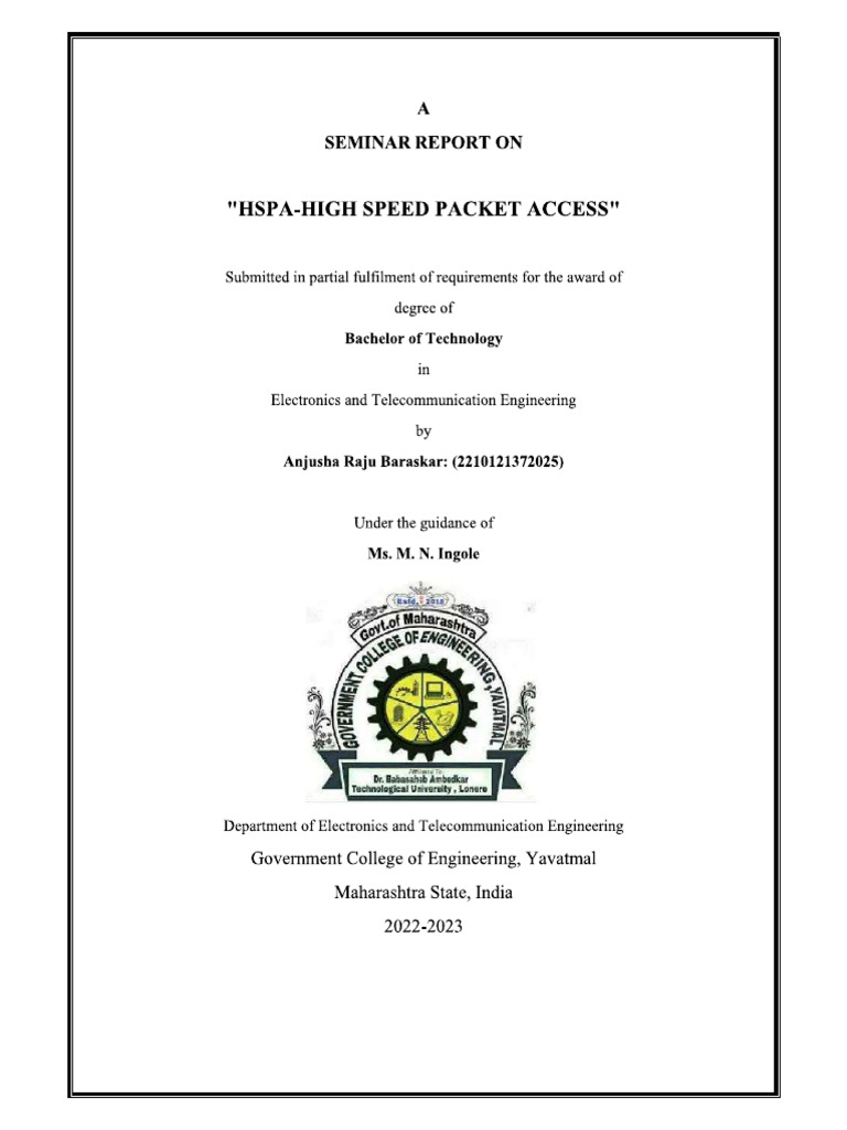 Anjusha (Hspa) | PDF