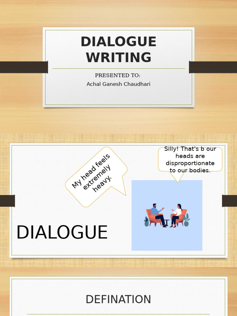 Essential Dialogue Writing Techniques | PDF | Language Arts & Discipline