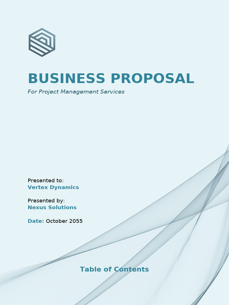 Professional Business Proposal Template | PDF | Project Management | Economies