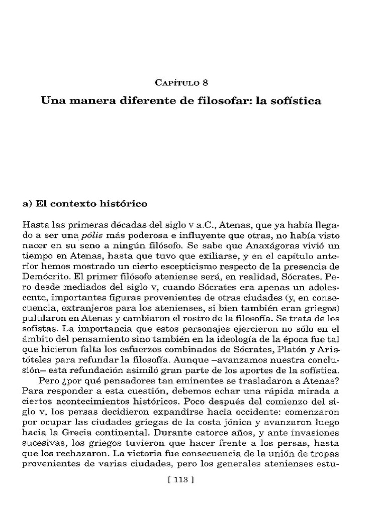 Cordero Nestor La Sofistica | PDF