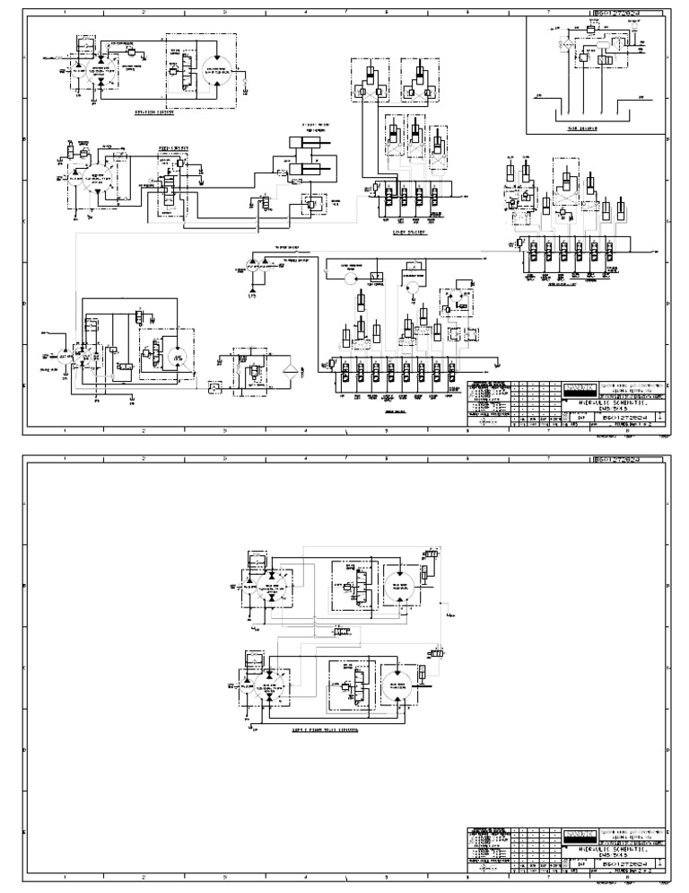 BG01272824-A Hydraulic Schematic | PDF