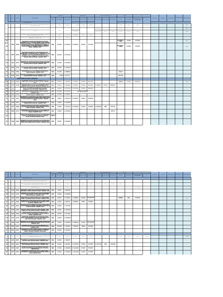 RELACION DE PROYECTOS Muni Palcazu | PDF | Ecologia Acuatica | Ingeniero civil