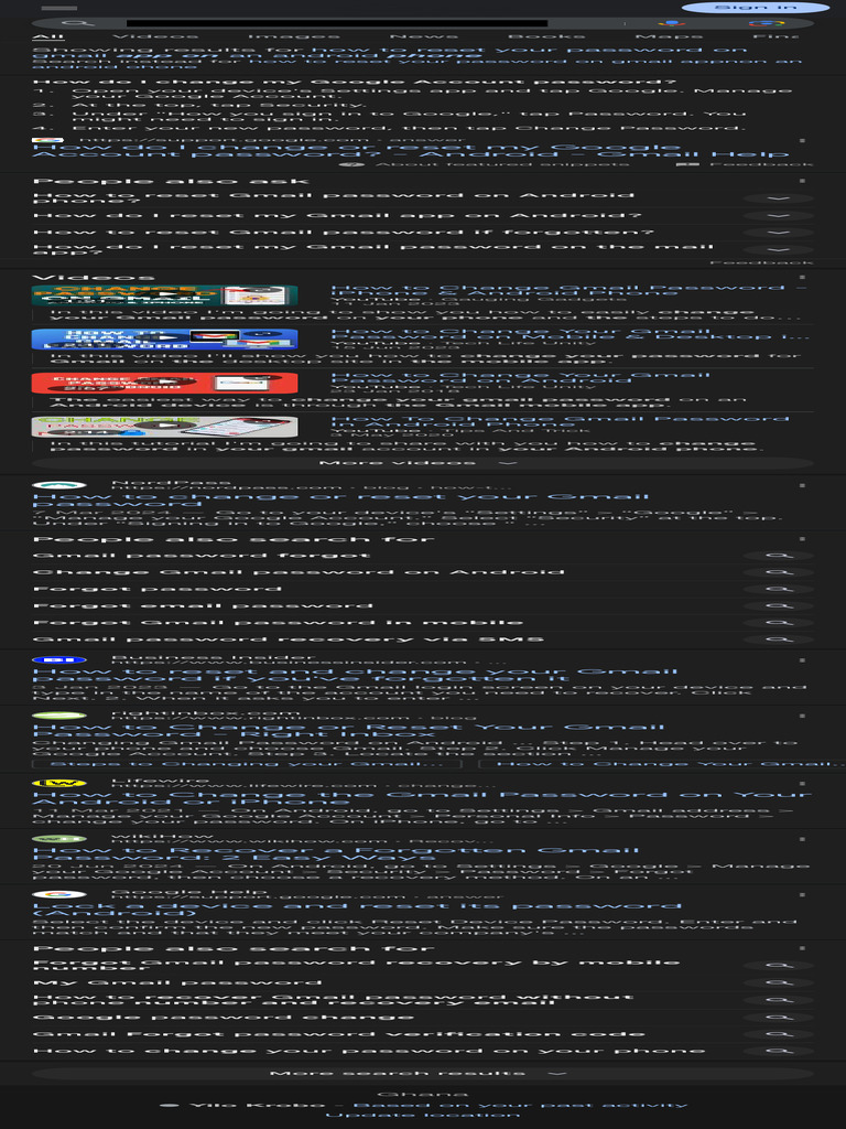 How To Reset Your Password On Gmail Appnon An Android Ohone - Google Search | PDF | Gmail ...