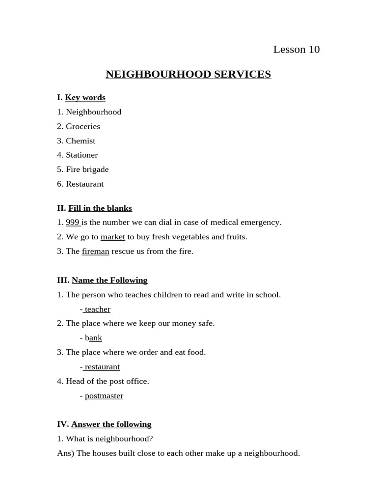 EVS L10 Notes | PDF | Home & Garden