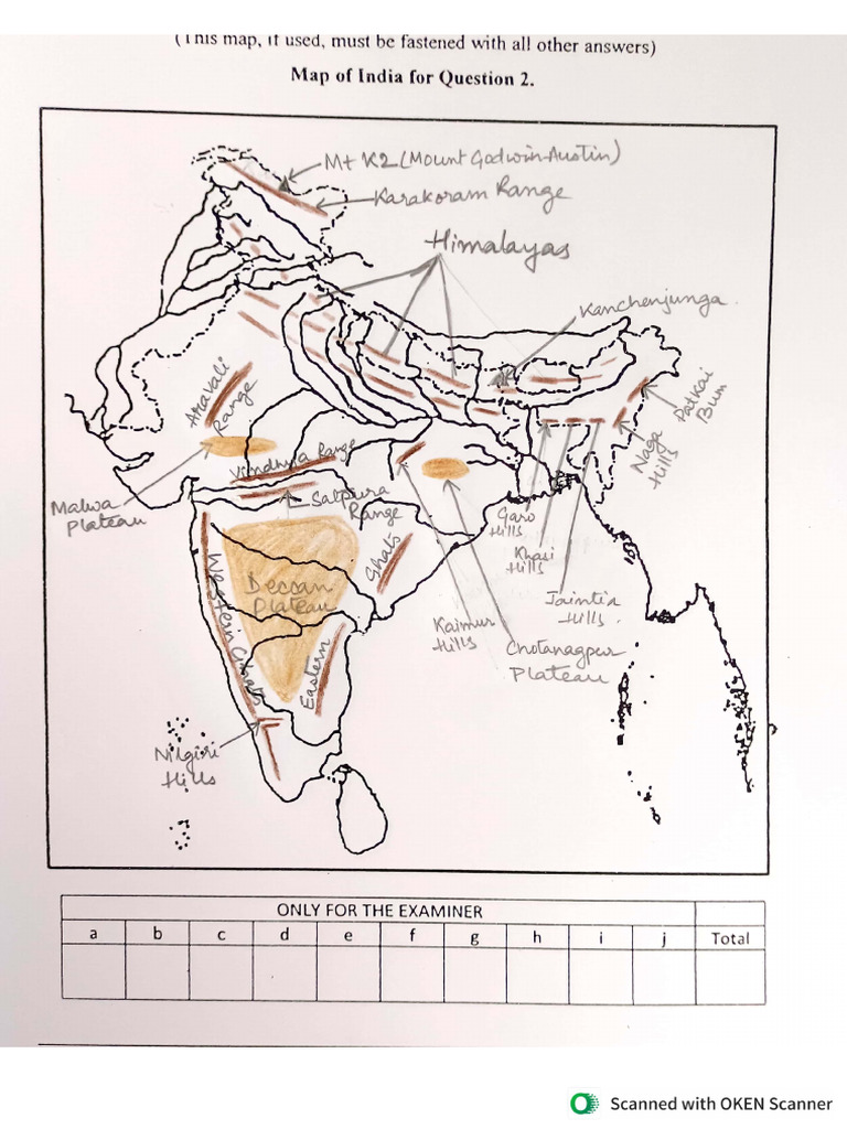 Map of India 3 | PDF