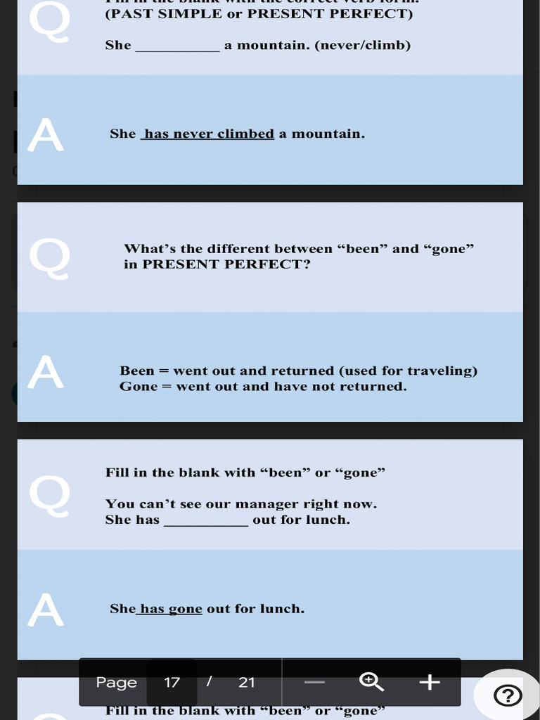 Past Simple vs Present Perfect Guide | PDF