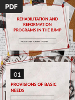BJMP Welfare and Development Programs | PDF | Prison | Disability