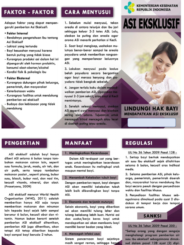 LEAFLET ASI EKSLUSIF | PDF