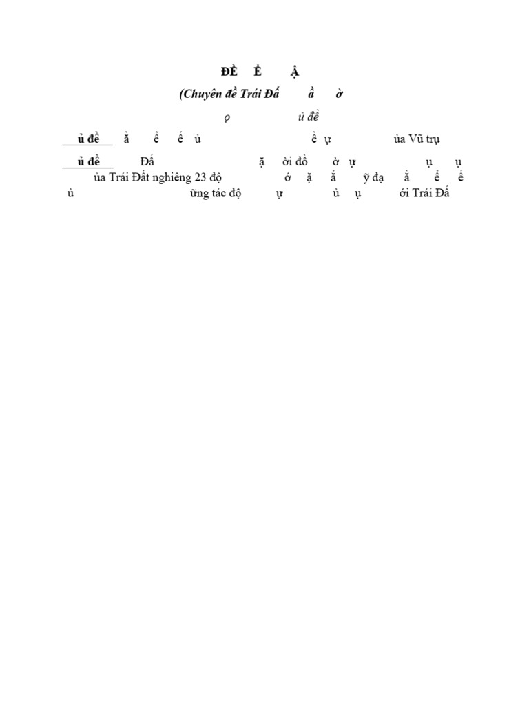 Tiểu Luận Khtn 35c | PDF