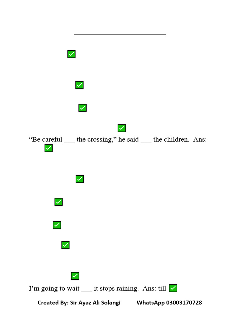 English Vocabulary For SPSC by Sir Ayaz Ali | PDF