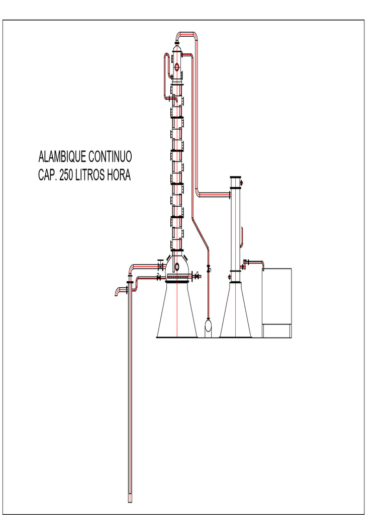 Alambique Continuo 200 Litros Hora | PDF