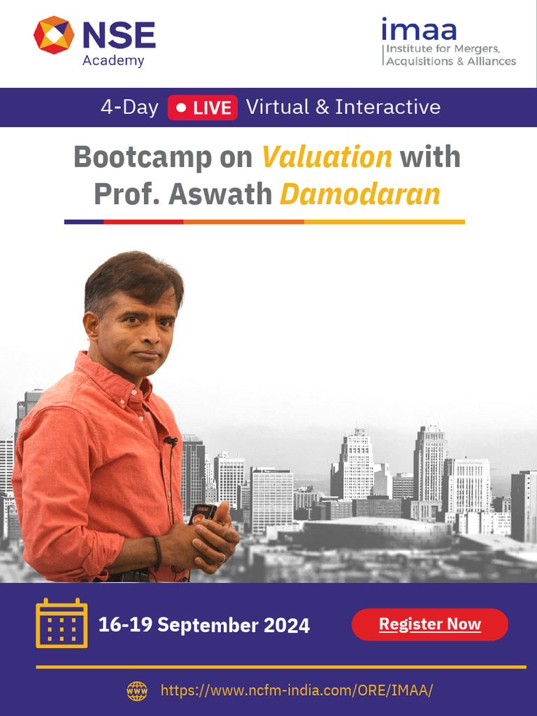 IMAA Valuation Program Brochure | PDF | Valuation (Finance) | Discounted Cash Flow