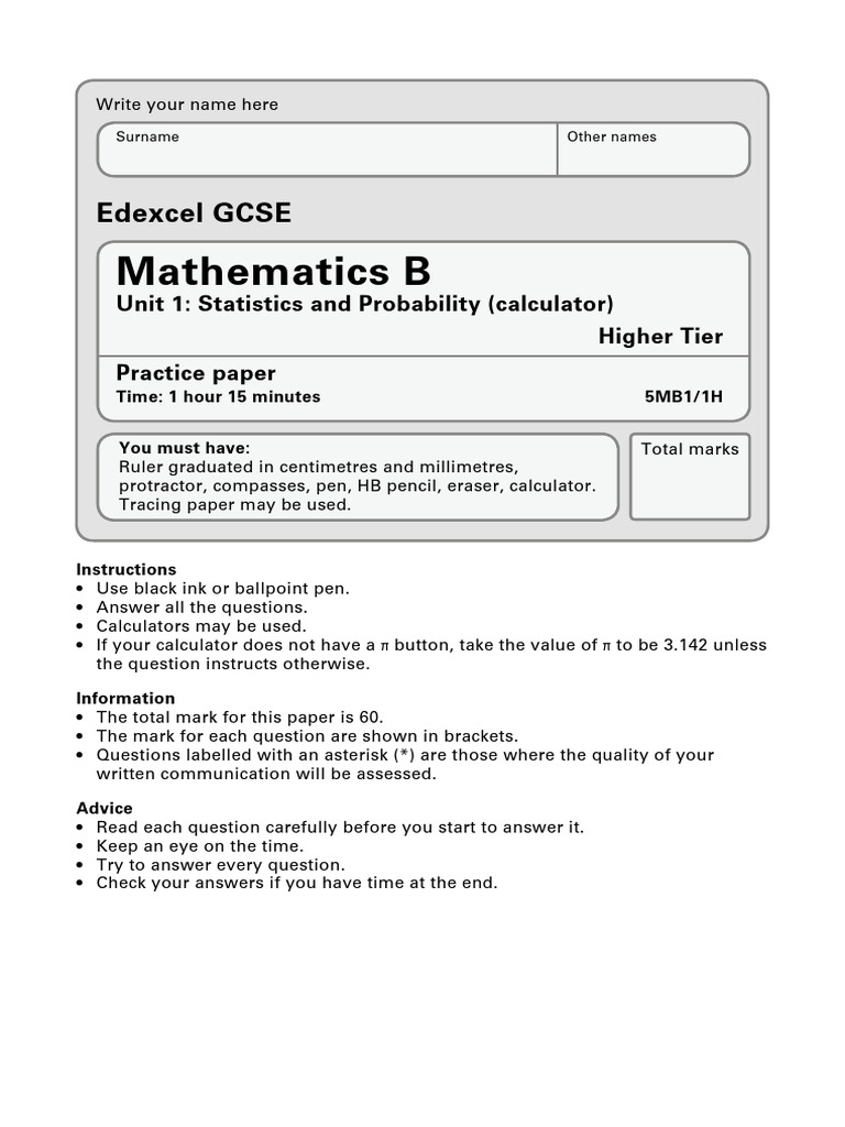 Unit 1 Stats Test | PDF | Area