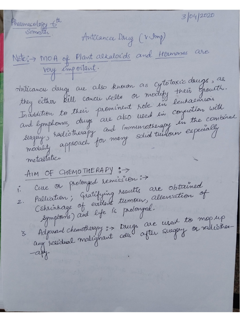 Anti-Cancer Drugs Ramica | PDF