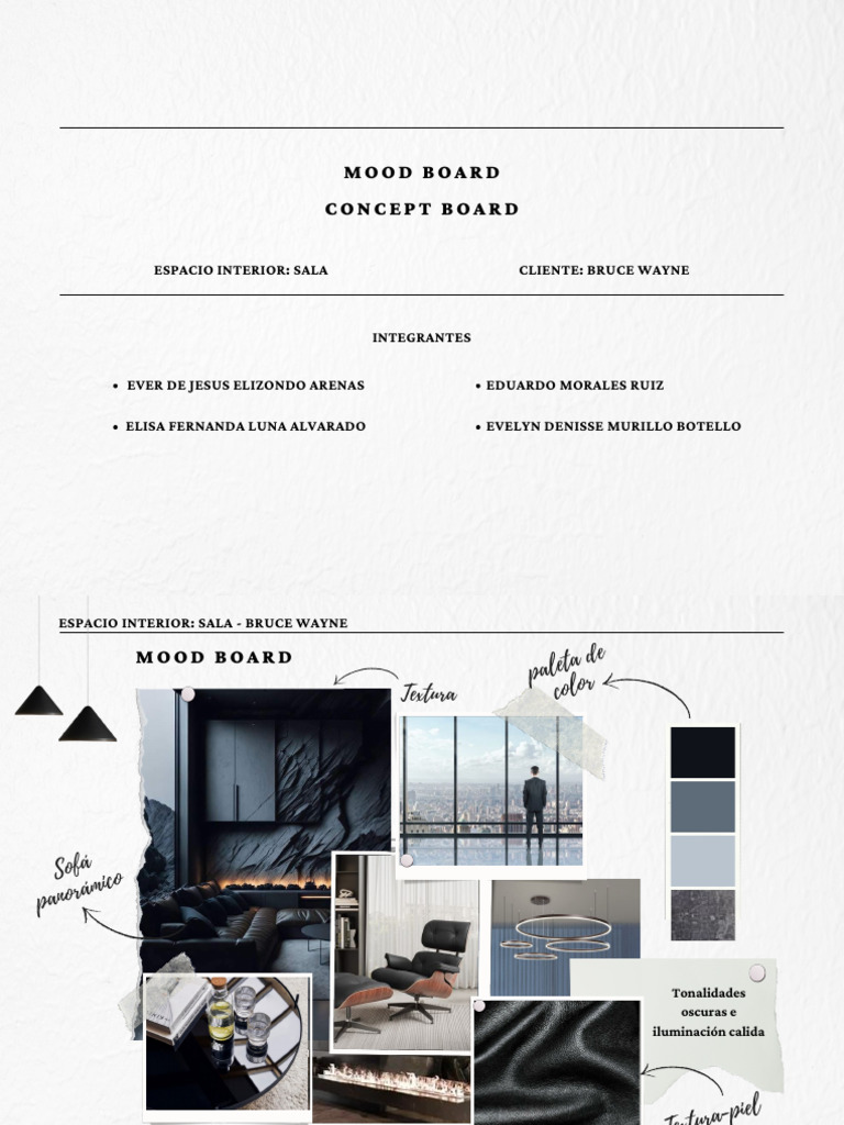 Moodboard y Conceptboard PDF | PDF