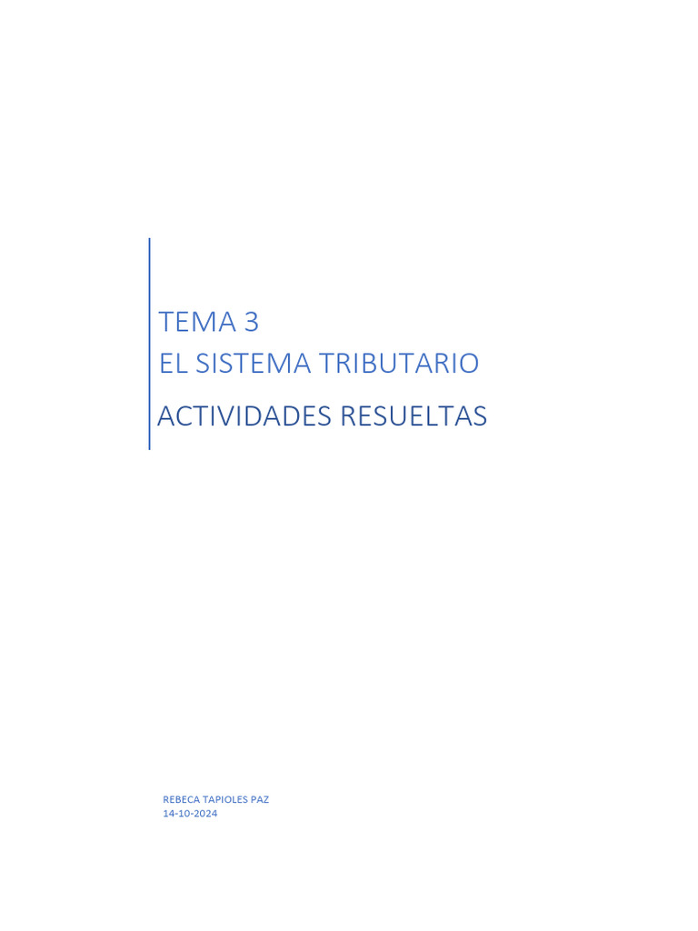T3 - Act. Resueltas - 24-25 | PDF | Factura | Impuestos