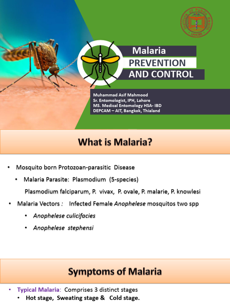 Malaria Vector Surveillance | PDF | Malaria | Plasmodium