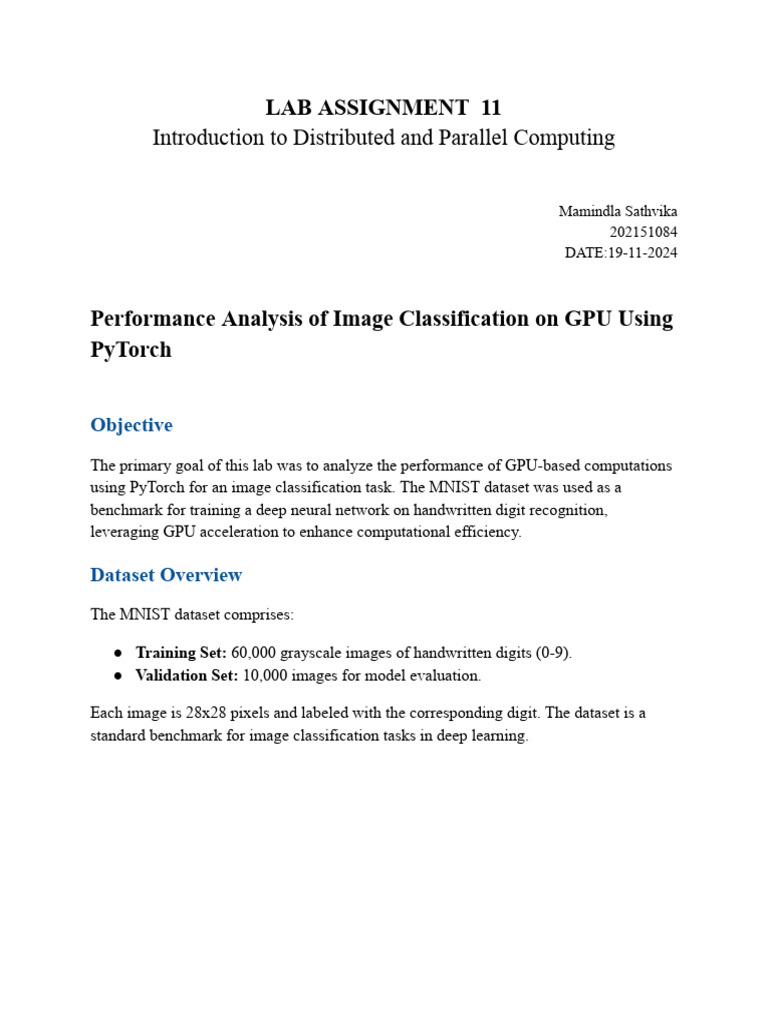 Mamindla Sathvika Lab11 | PDF | Artificial Neural Network | Deep Learning