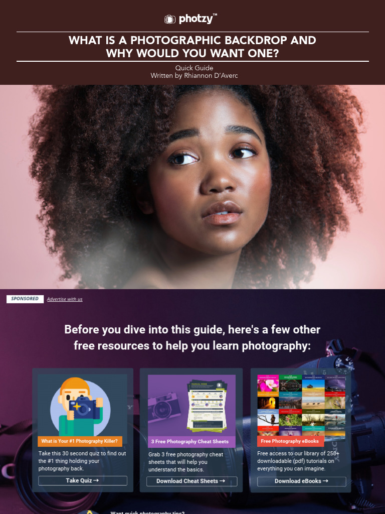 Photographic Backdrop | PDF | Image