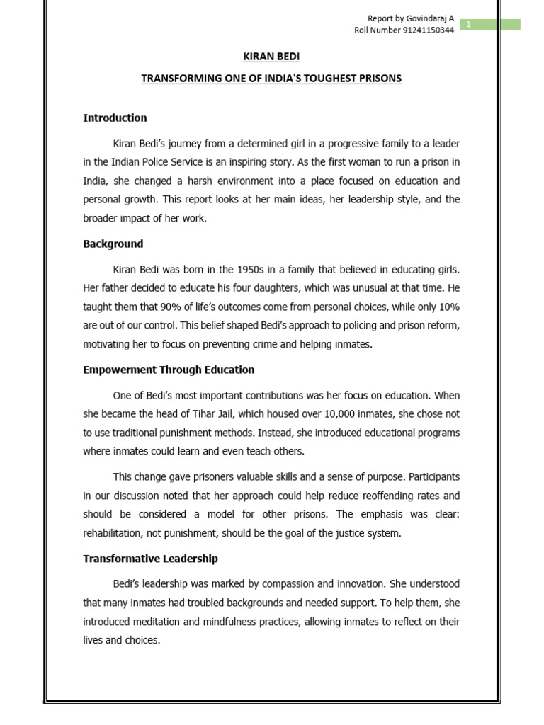 Group Discussion | PDF | Prison | Leadership