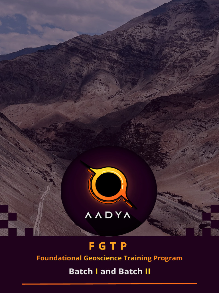 AADYA Foundational Geology Training Program | PDF | Geology | Earth Sciences