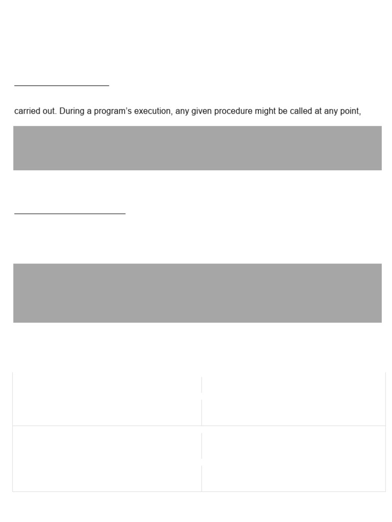 Differences Between Procedural And Object Oriented Programming Pdf Object Oriented