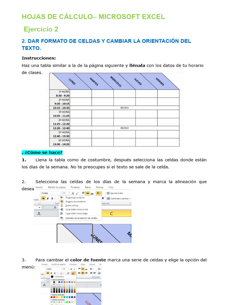 Ejercicio2 Excel | PDF